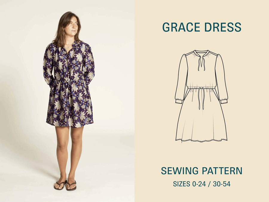 Dress patterns PDF and Paper | Wardrobe By Me - We love sewing!